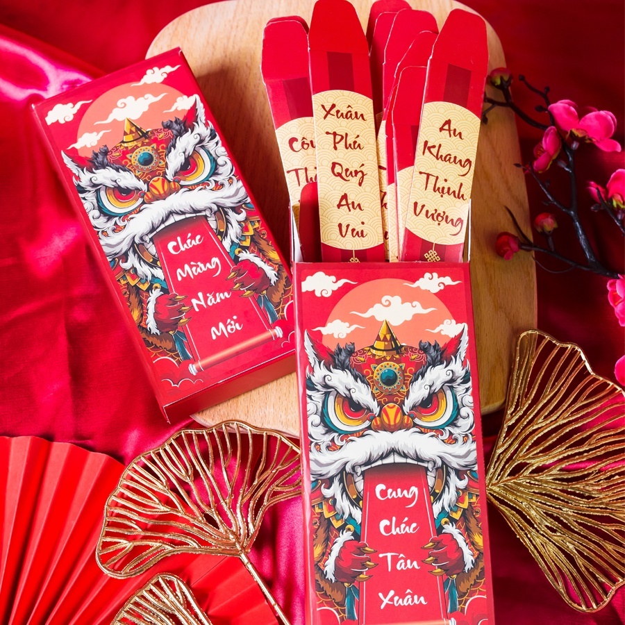 Lì xì rút quẻ phong bao lì xì tết Hotrend 2025 | Shopee Việt Nam