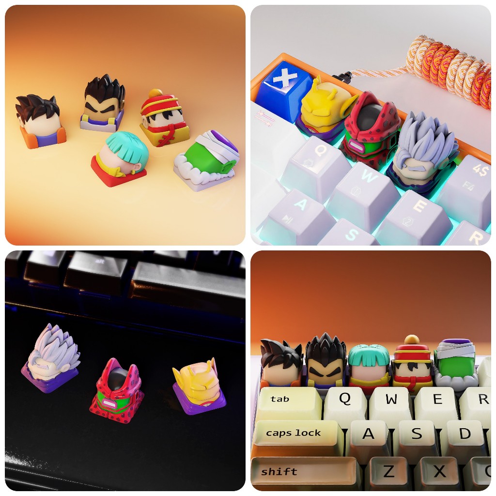 Keycap dragon ball - nút bàn phím cơ -Artisan keycaps | Shopee Việt Nam