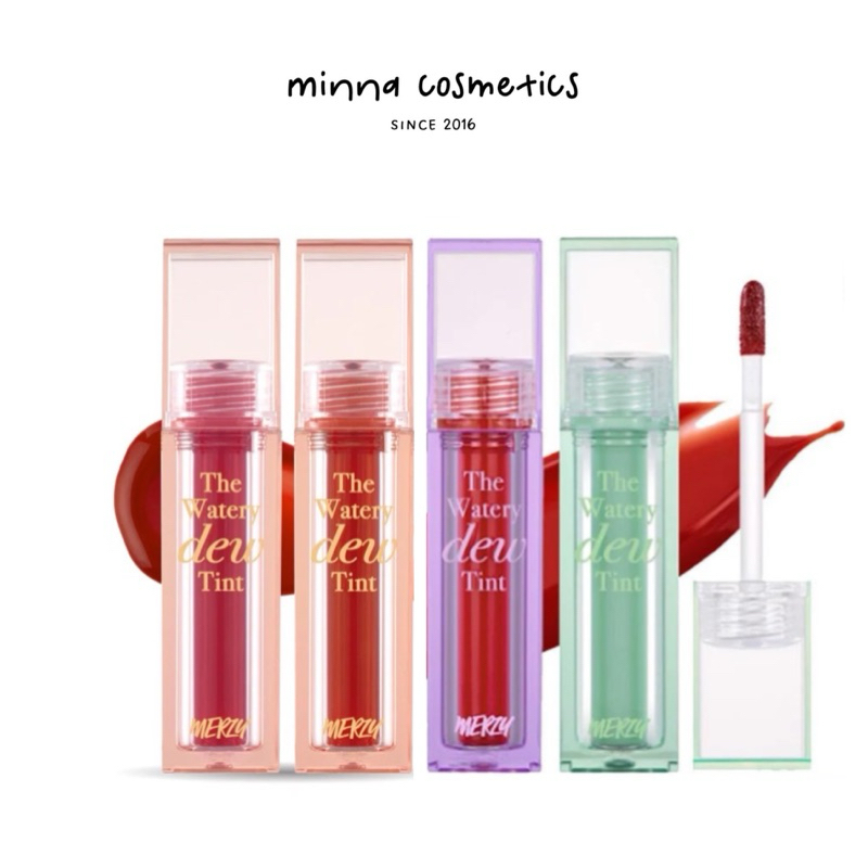 [Merzy]Son tint bóng ánh nước lâu trôi Merzy The Watery Dew Tint ...