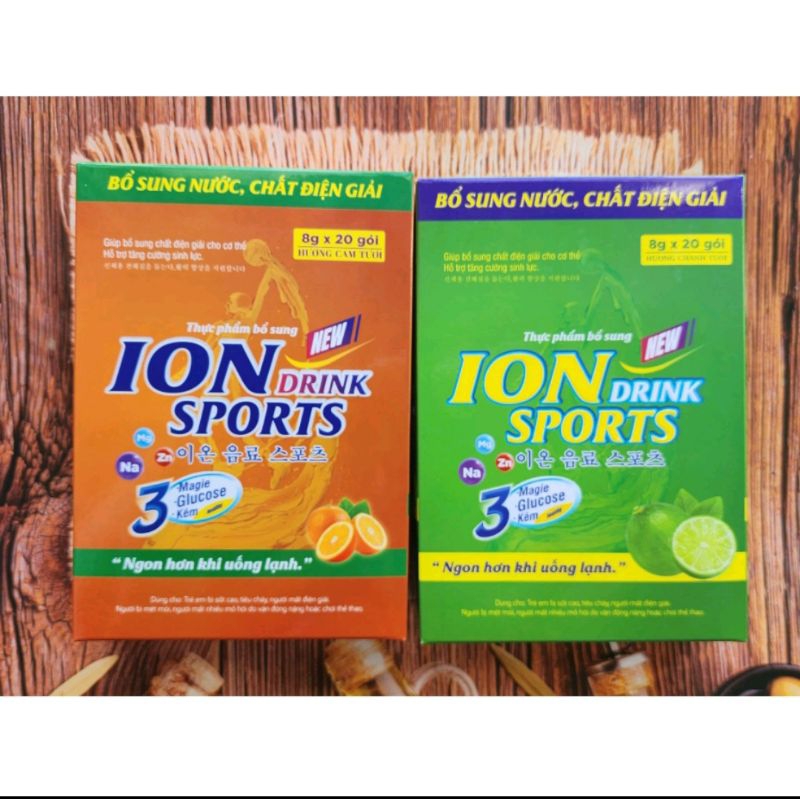 gói bù nước điện giải ION DRINK SPORTS hộp 20 gói | Shopee Việt Nam