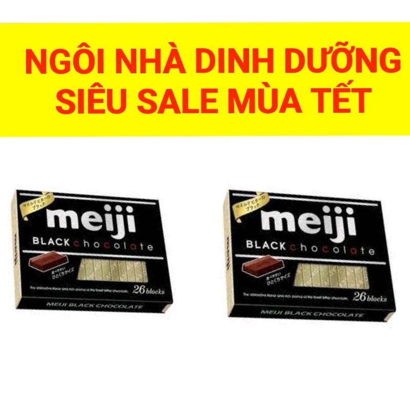 Thanh Socola Đen Nhập Khẩu Nhật Bản Meji 120g | Shopee Việt Nam