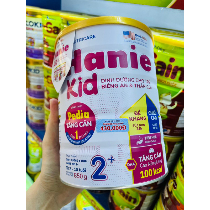 Sữa Bột Nutricare Hanie Kid Pedia 2+ (800g) | Shopee Việt Nam