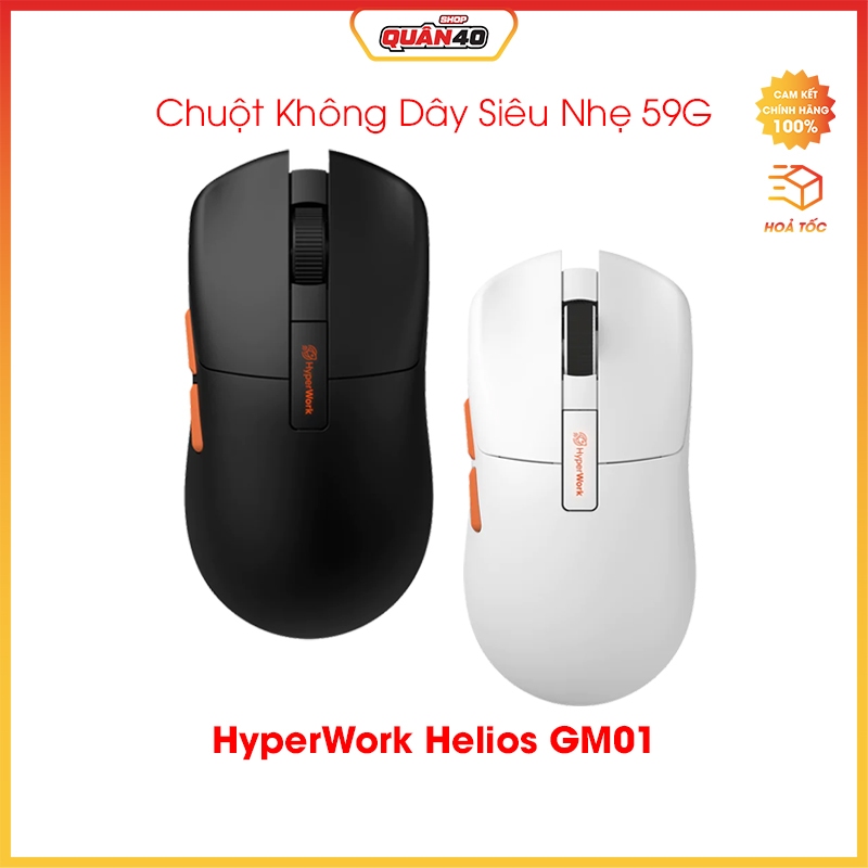 Chuột Gaming Không Dây Siêu Nhẹ HyperWork Helios GM01 - Hàng Chính Hãng ...