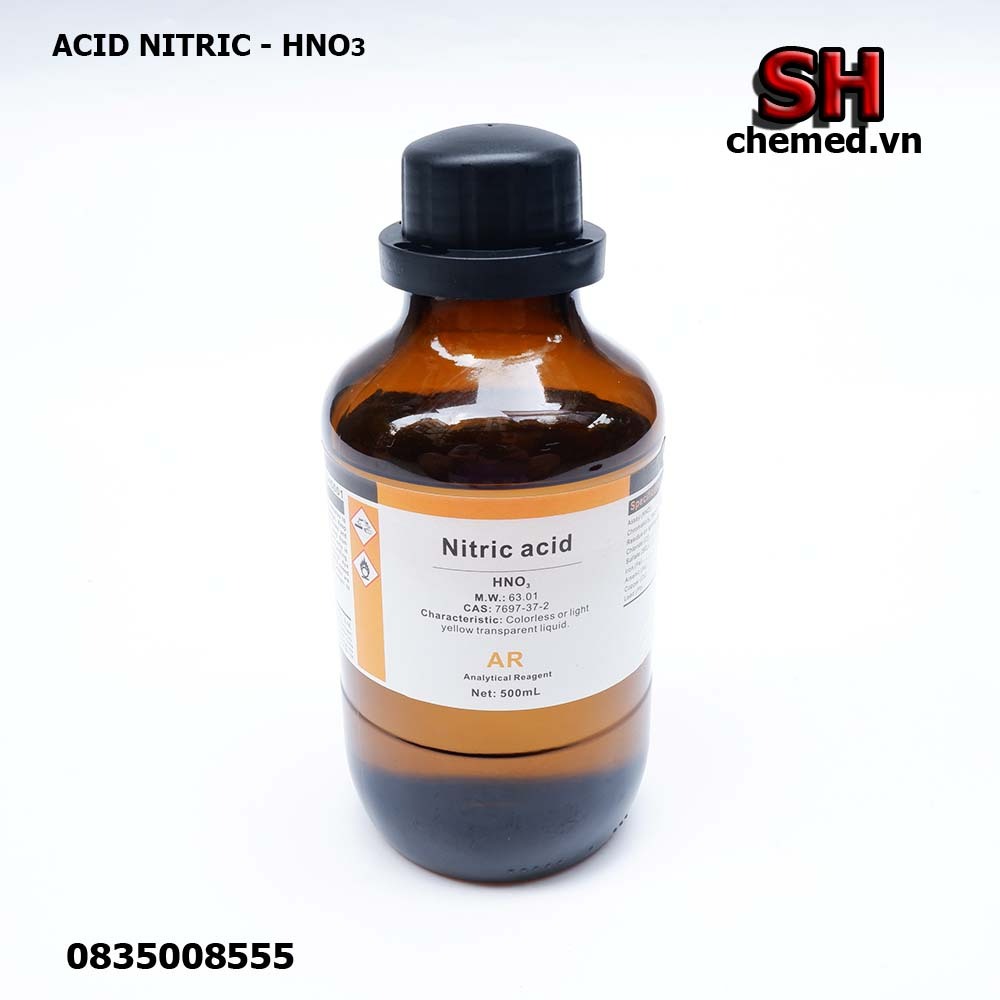Dung dịch hóa chất HNO3 - acid nitric dùng trong thí nghiệm | Shopee ...