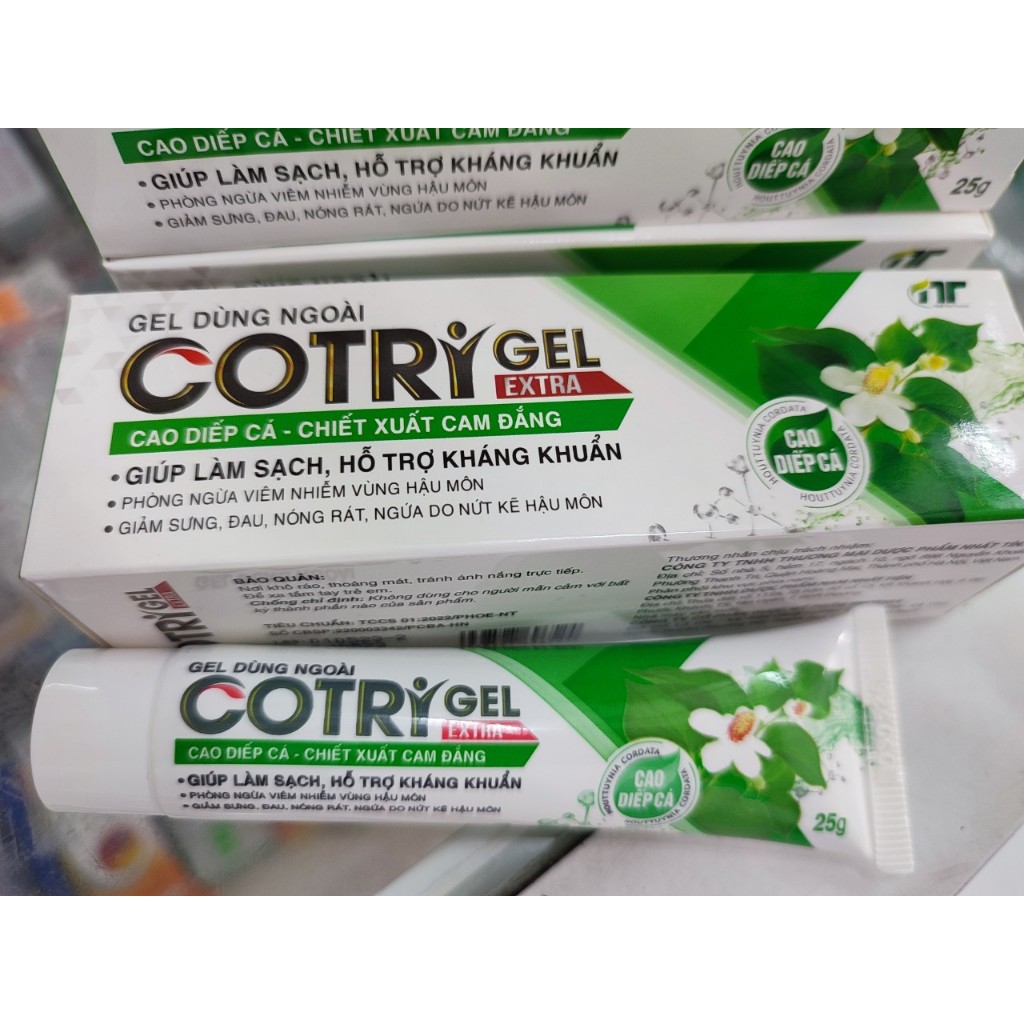 Cotri Gel - Kem bôi trĩ ( tube 25g) | Shopee Việt Nam
