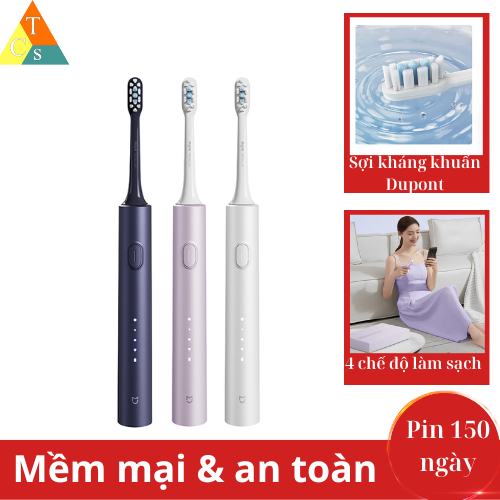Bàn Chải Đánh Răng XlA0Ml Mijia T302 Chống Thấm Nước IPX8 4 Chế Độ Làm Trắng Răng | Shopee Việt Nam