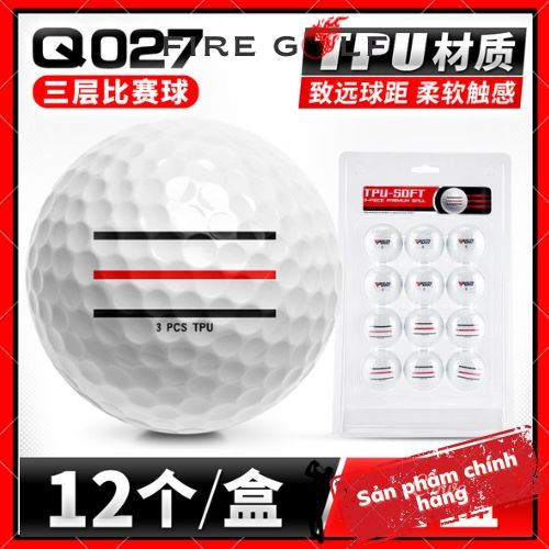 Bóng golf 3 lớp 3 vạch (3 lines) PGM Q027 CHÍNH HÃNG dành cho những cú putt hoàn hảo | Shopee ...