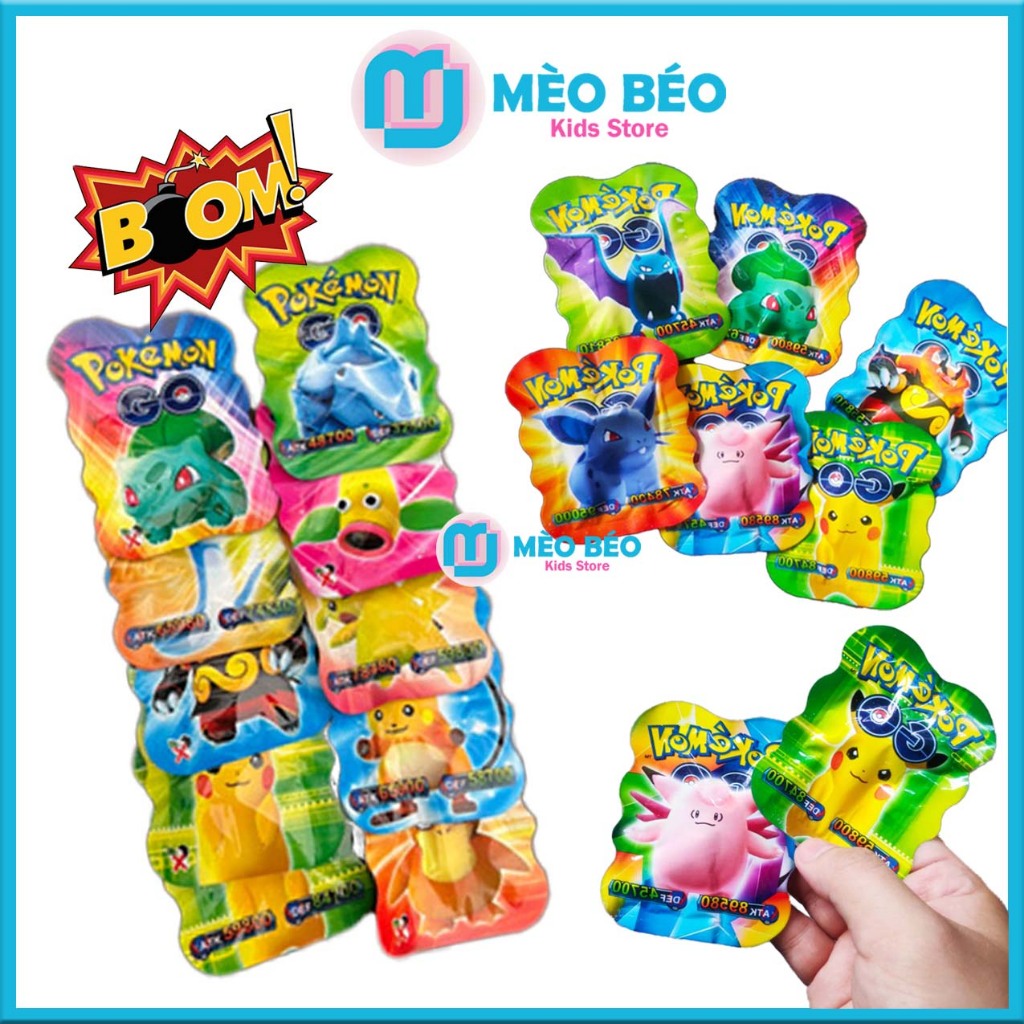 Đồ chơi tuổi thơ, Boom n.ổ pokemon - Mèo Béo Kids Store | Shopee Việt Nam