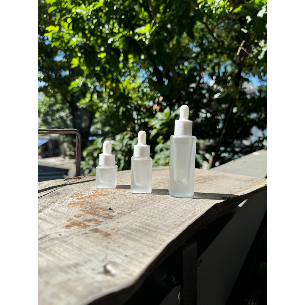 Chai lọ đựng tinh dầu,serum thủy tinh vuông màu trong mờ cao cấp 7ml ...