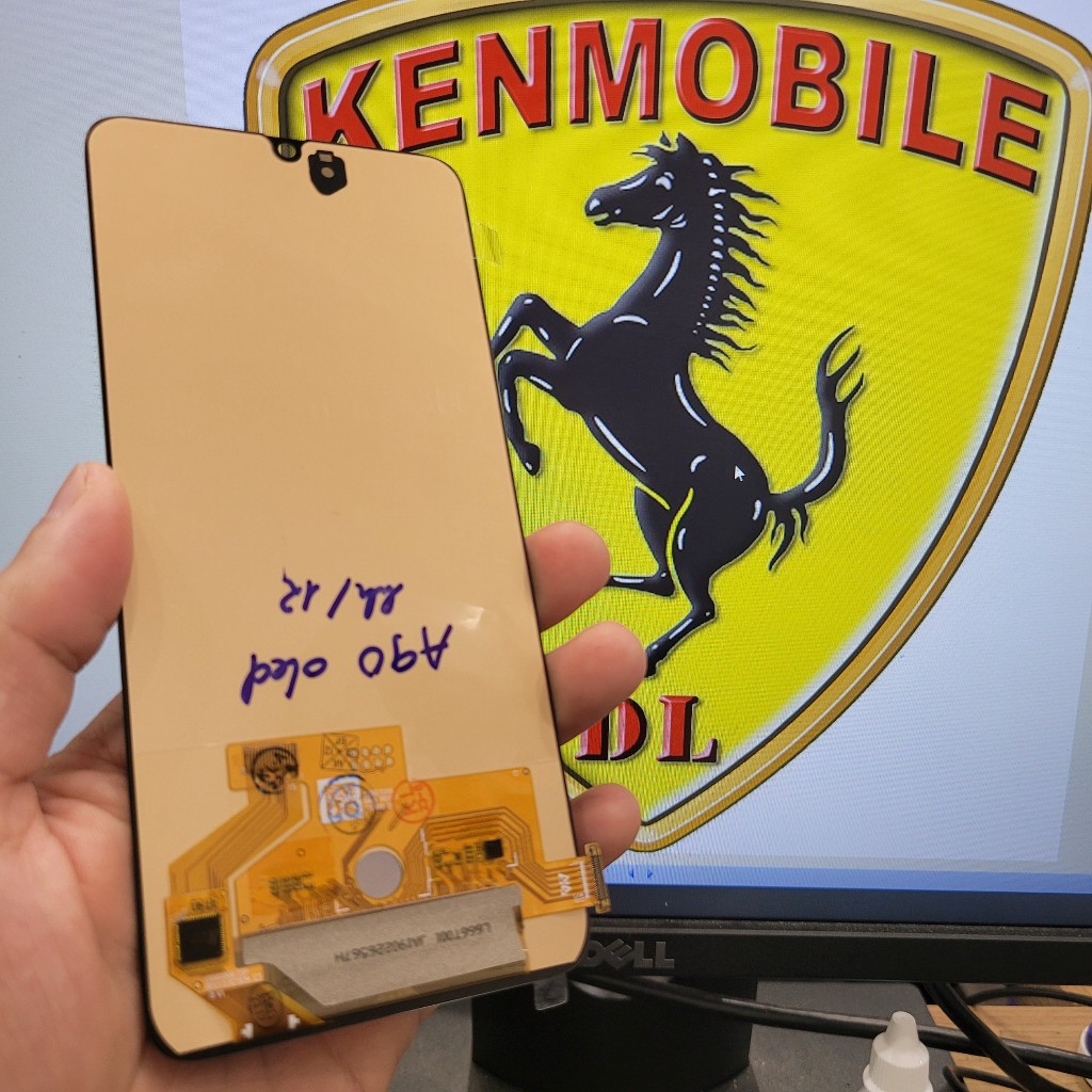 Màn Hình Tương Thích Samsung A90 / A90 5G, Loại OLED, Chuẩn Size (tặng keo dán + cường lực ...