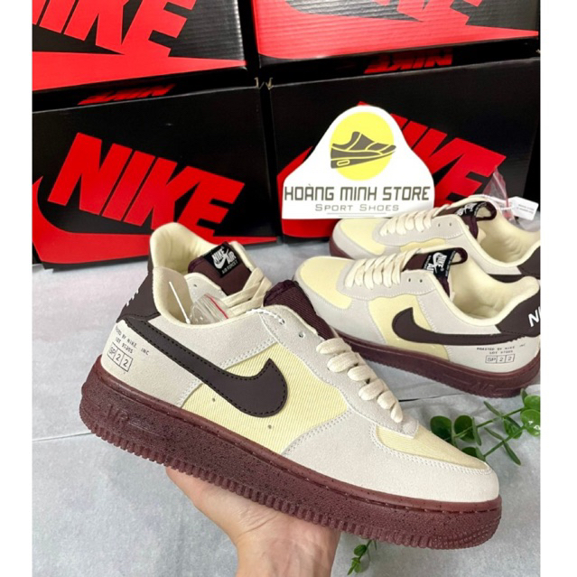 Giày Thể Thao AF1 Đế Tím Unisex Full Size Nam Nữ Tặng Tất | Shopee Việt Nam