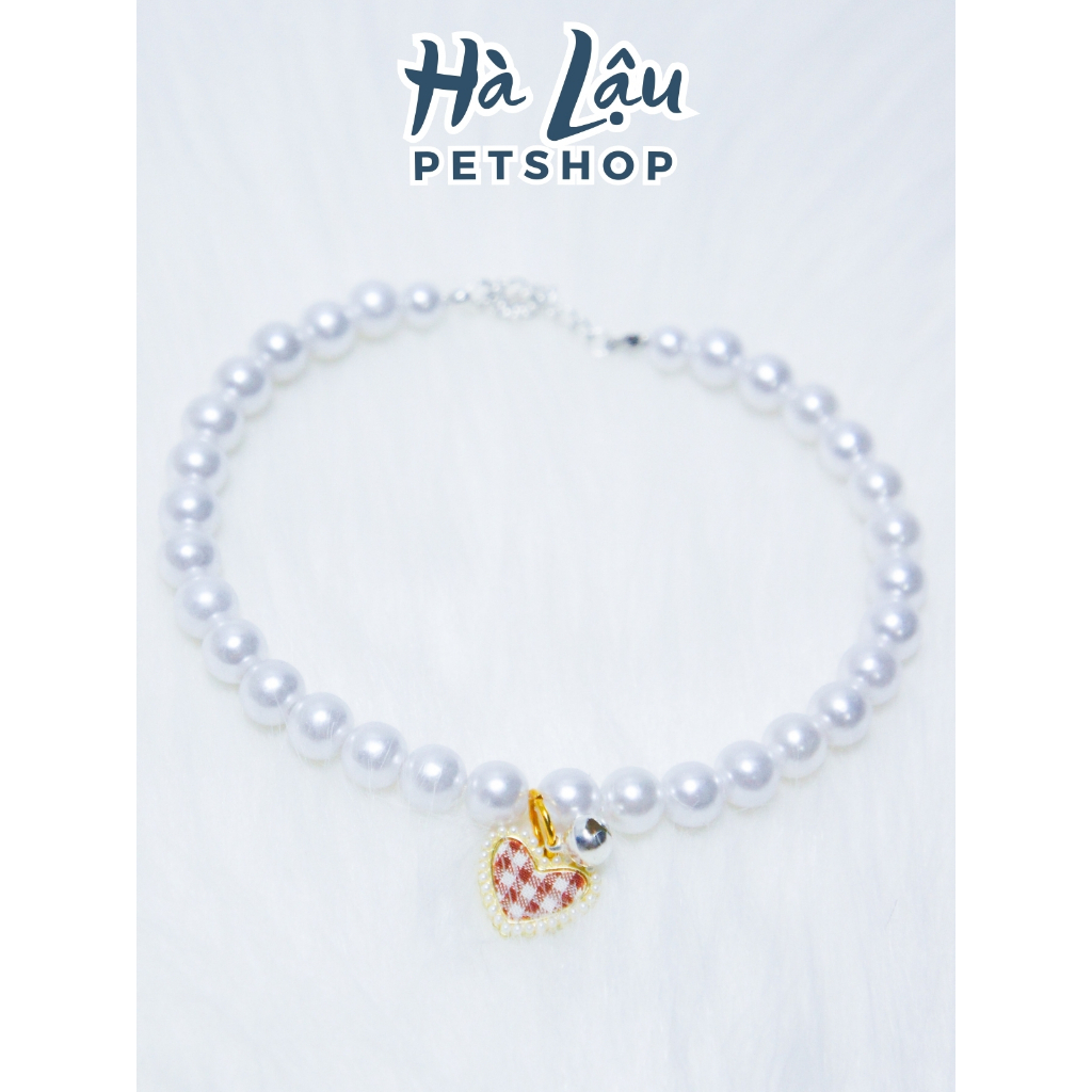Vòng cổ cho mèo, vòng ngọc trai cho thú cưng, tinh tế, sang trọng,có ...
