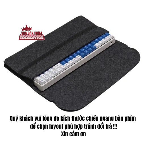 Túi đựng bàn phím cơ chống bụi bẩn,chống xước, giảm sốc cho layout 60 ...