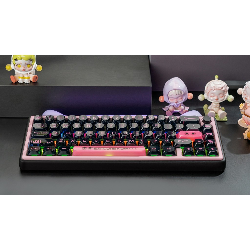 Bàn phím cơ Paw65 | Nhôm CNC | Mạch Xuôi | 3 Modes | Shopee Việt Nam