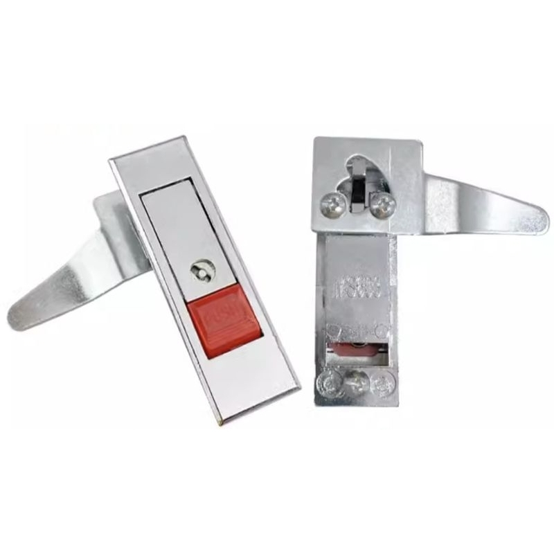 Khóa MS 603 có chìa - Khóa tủ điện Khóa Bật đỏ MS603 với lưỡi cong ...