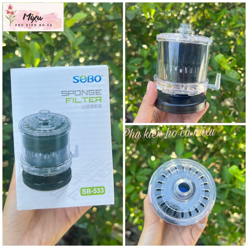Lọc Vi Sinh Thế Hệ Mới Có Sẵn Vật Liệu Lọc Sobo - Vật liệu lọc nước hồ cá | Shopee Việt Nam