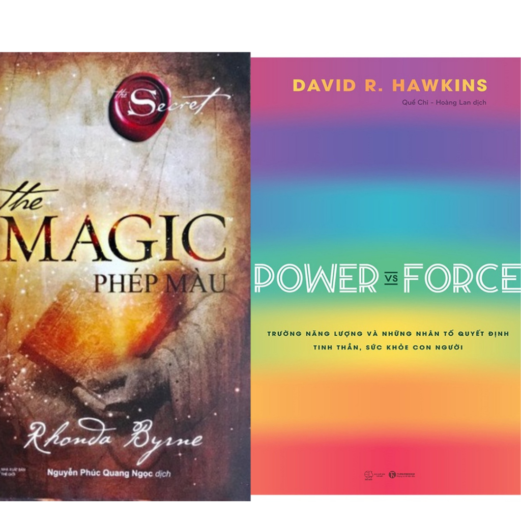 Combo sách: The Magic Phép Màu + Power vs Force Trường Năng Lượng Và ...