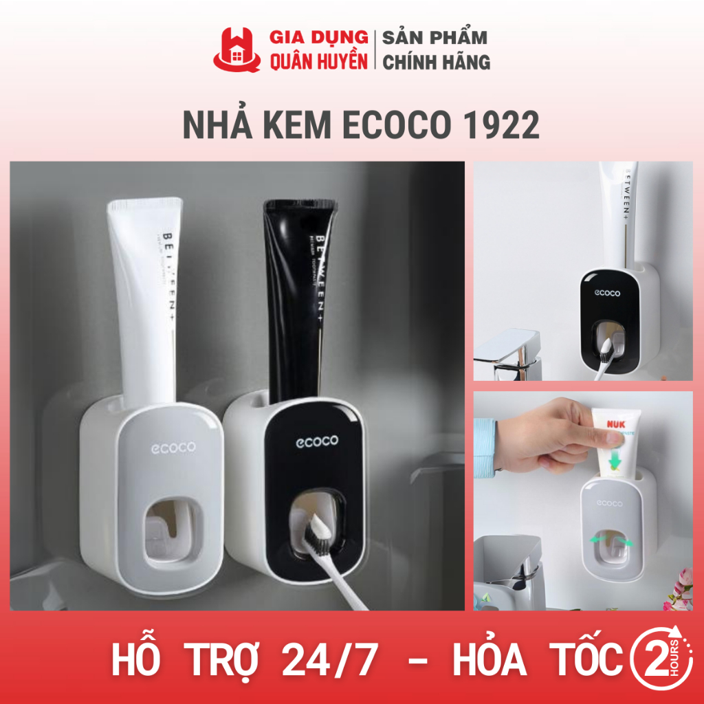 Hộp lấy kem, nhả kem đánh răng Ecoco cao cấp 1922 | Shopee Việt Nam
