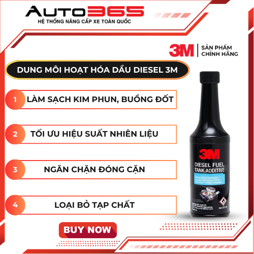 [3M chính hãng] Dung môi hoạt hóa, vệ sinh dầu 3M Diesel Fuel Tank ...