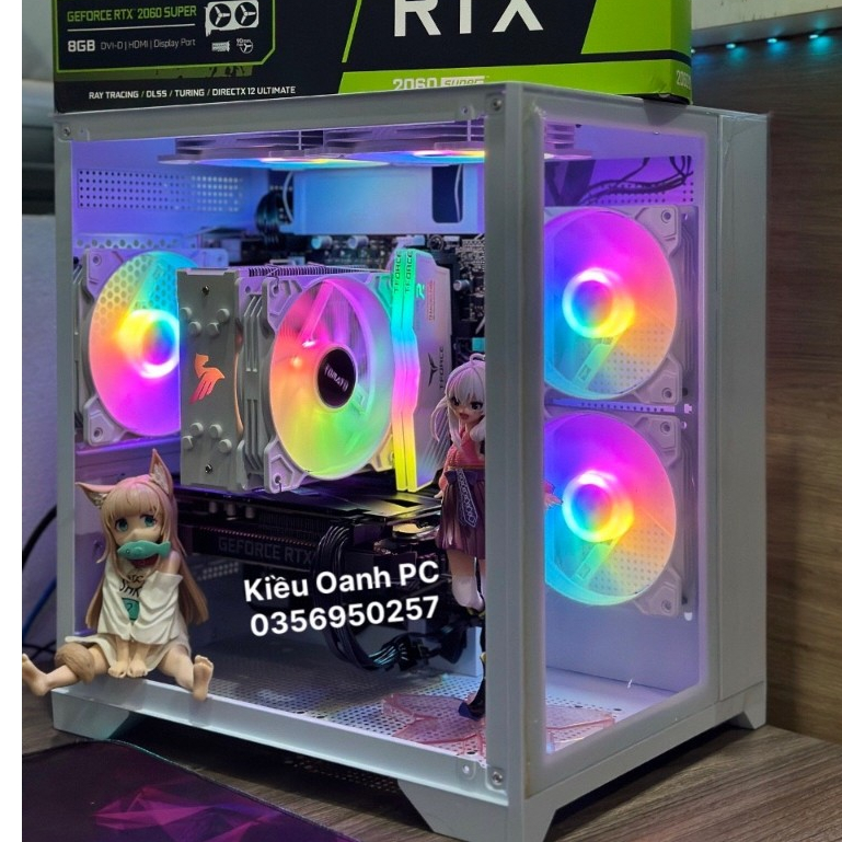 Vỏ Case César Bravery Mid Tower (Màu Đen / Trắng) | Shopee Việt Nam