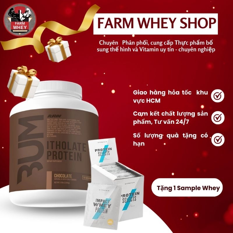 CBUM WHEY PROTEIN ISOLATE -- BỔ SUNG PROTEIN PHÁT TRIỂN CƠ BẮP | Shopee ...