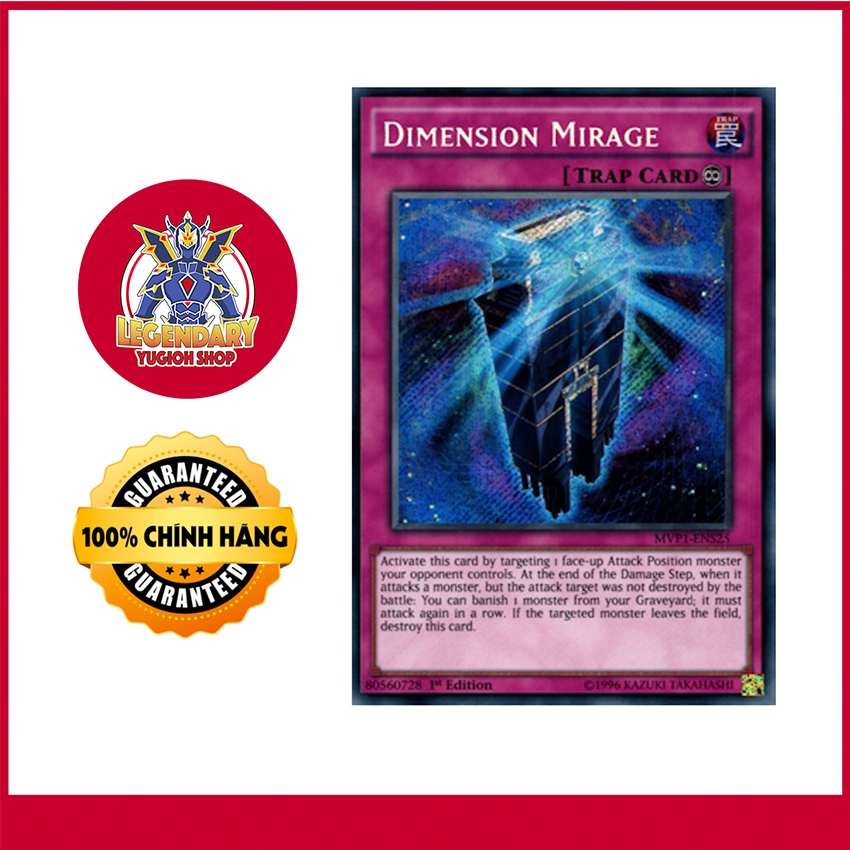 [Thẻ Bài Yugioh Chính Hãng] Dimension Mirage | Shopee Việt Nam