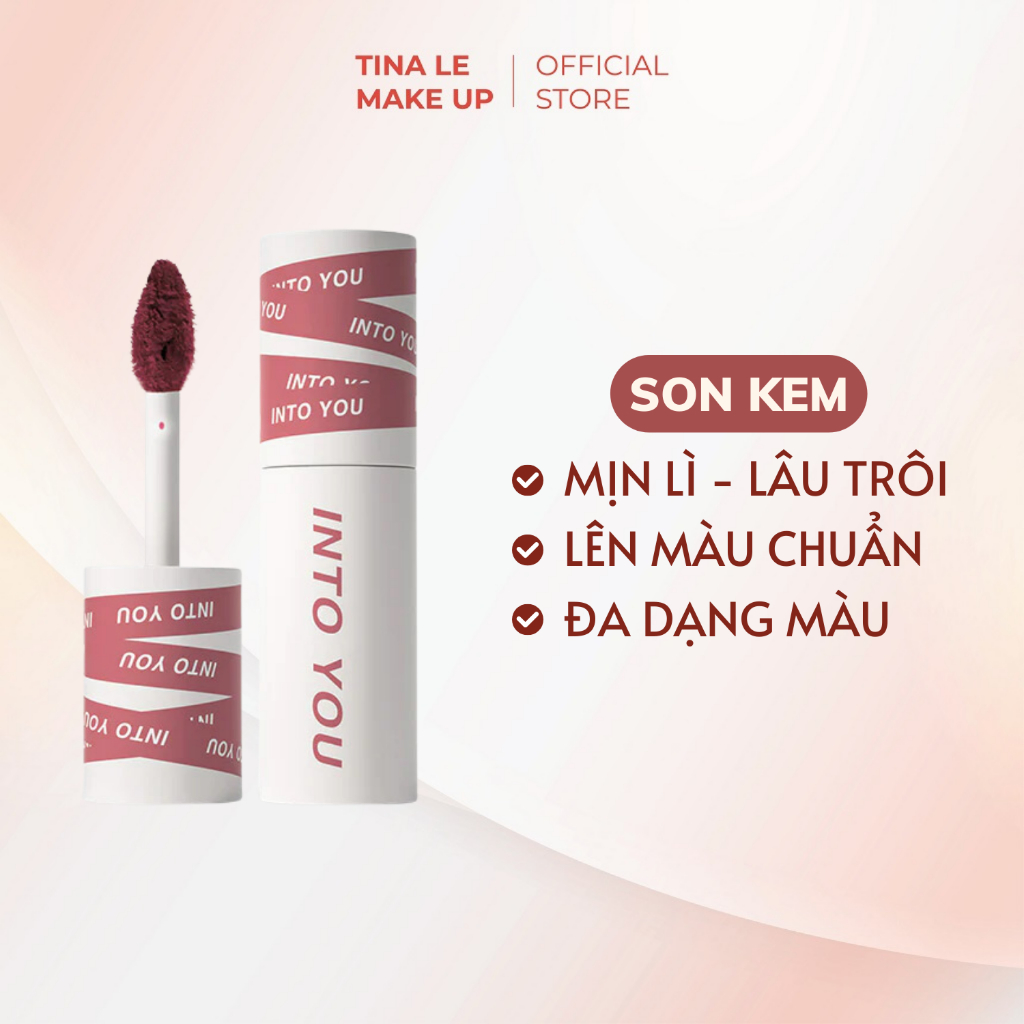 Son INTO YOU Shero Super Matte Lip & Cheek Mud, son kem lì lâu trôi ...