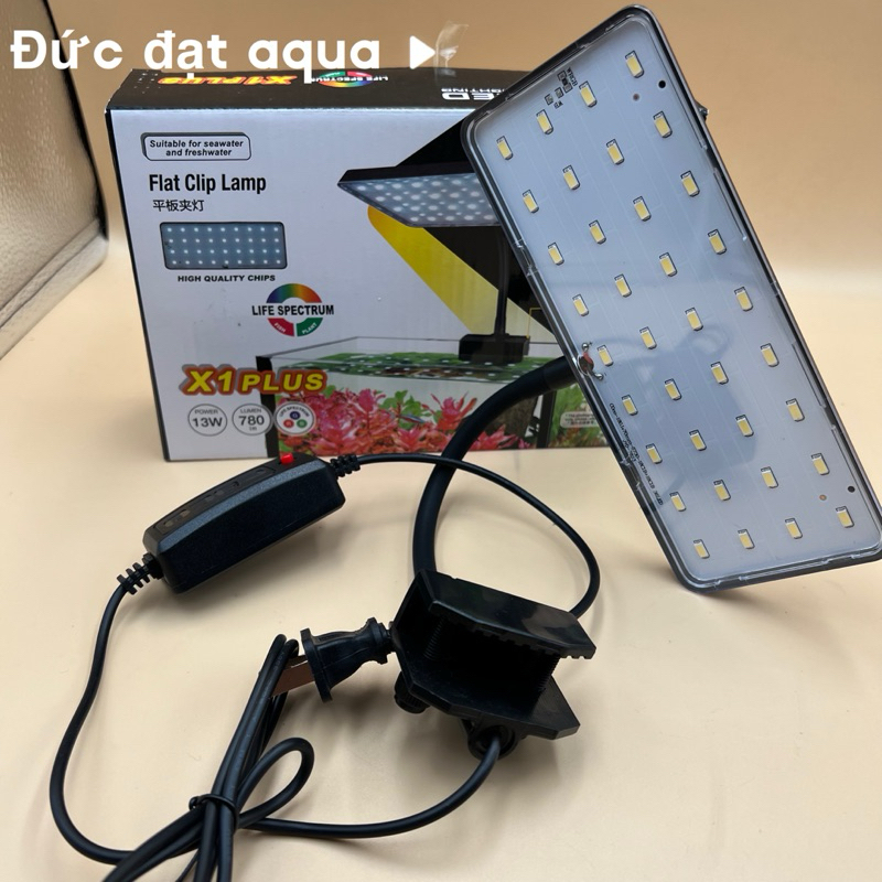 Đèn Led coco Helios Flat Nano X1 ,X1 Plus Đỏ Cá Không Đỏ Nước 8w -13w ...