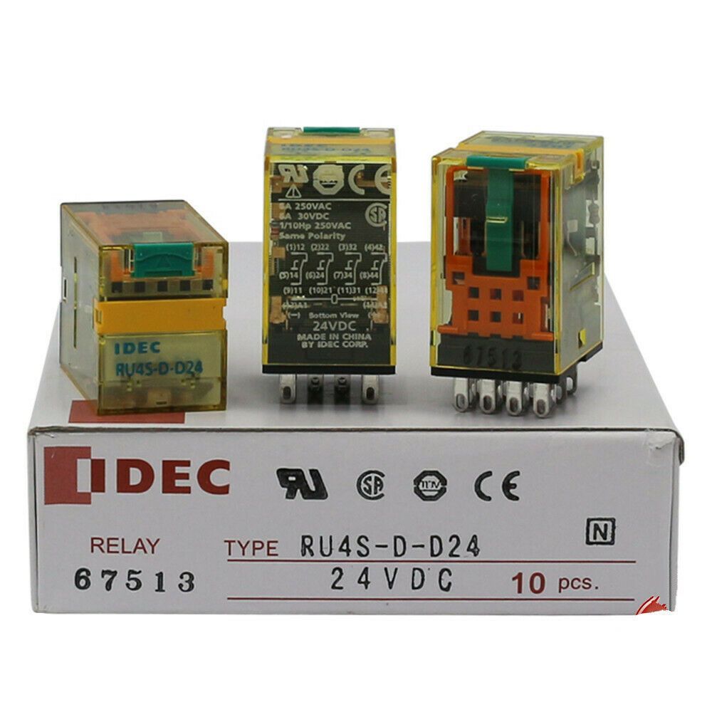 ( Chính Hãng ) Rơ le trung gian IDEC RU2S Relay RU4S (RU2S-A220,RU2S ...