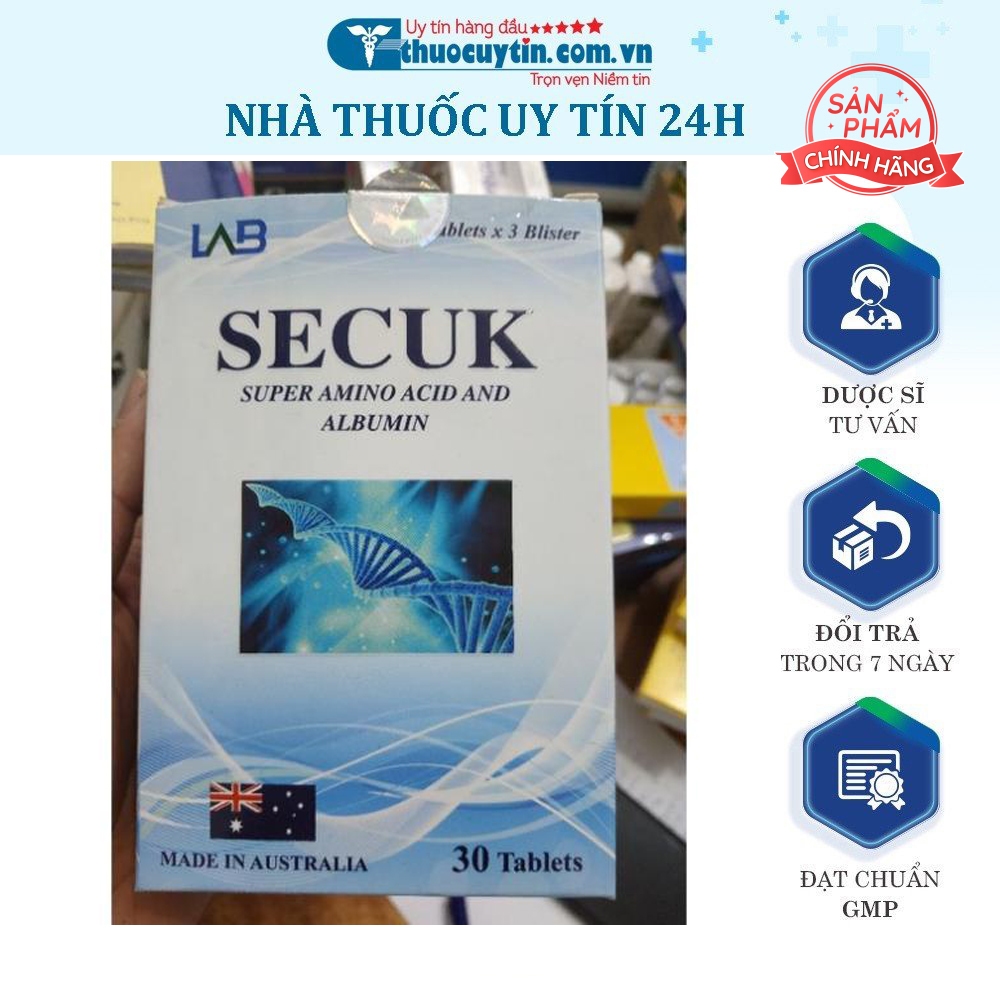 Viên đạm tổng hợp Secuk super albumin | Shopee Việt Nam