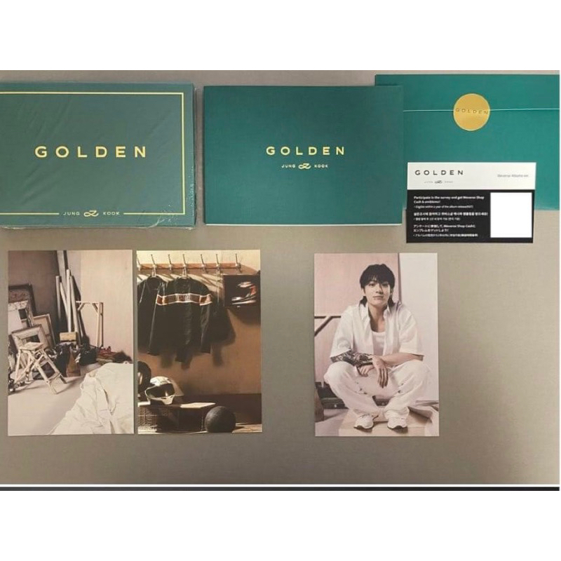Album Golden Jungkook, golden JK,JK golden unseal | Shopee Việt Nam