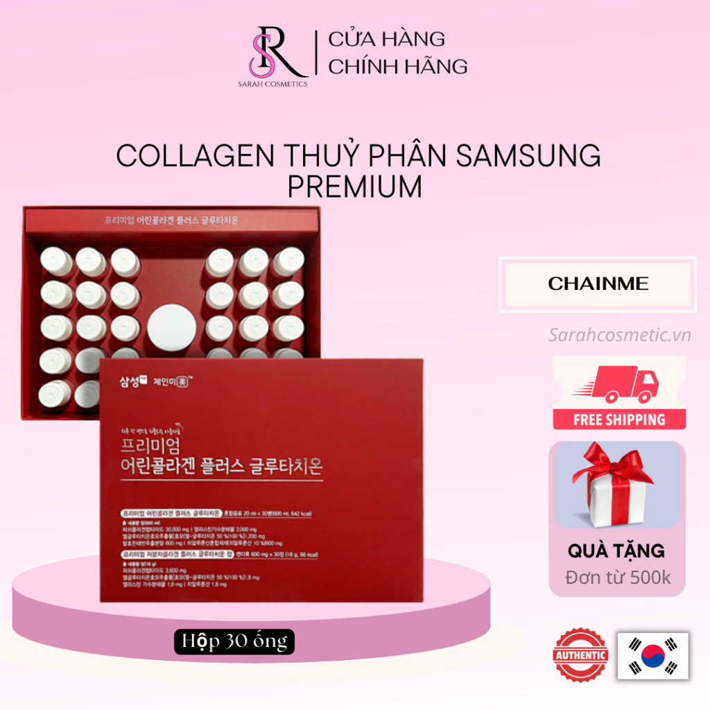 (Chính hãng) Nước uống Collagen thủy phân SamSung PREMIUM CHAINME 30 ...