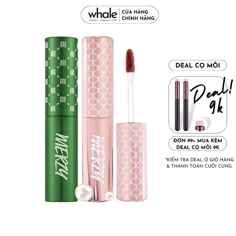Son kem lì Merzy The First Velvet Tint V6 - 4,5g | Shopee Việt Nam