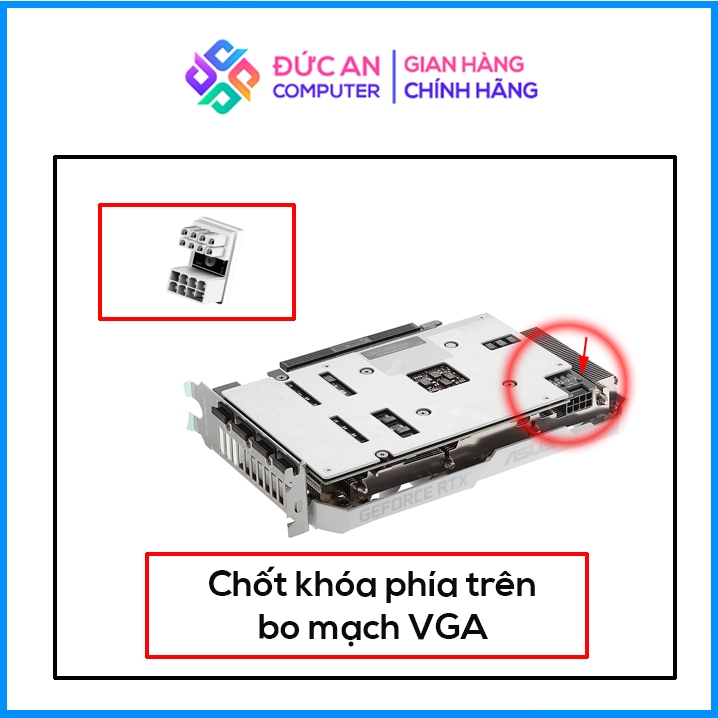Cầu Chuyển Mạch Đảo Góc Cắm 180 Độ Cho VGA 6 Pin / 8 Pin - Có Bọc Nhựa | Shopee Việt Nam