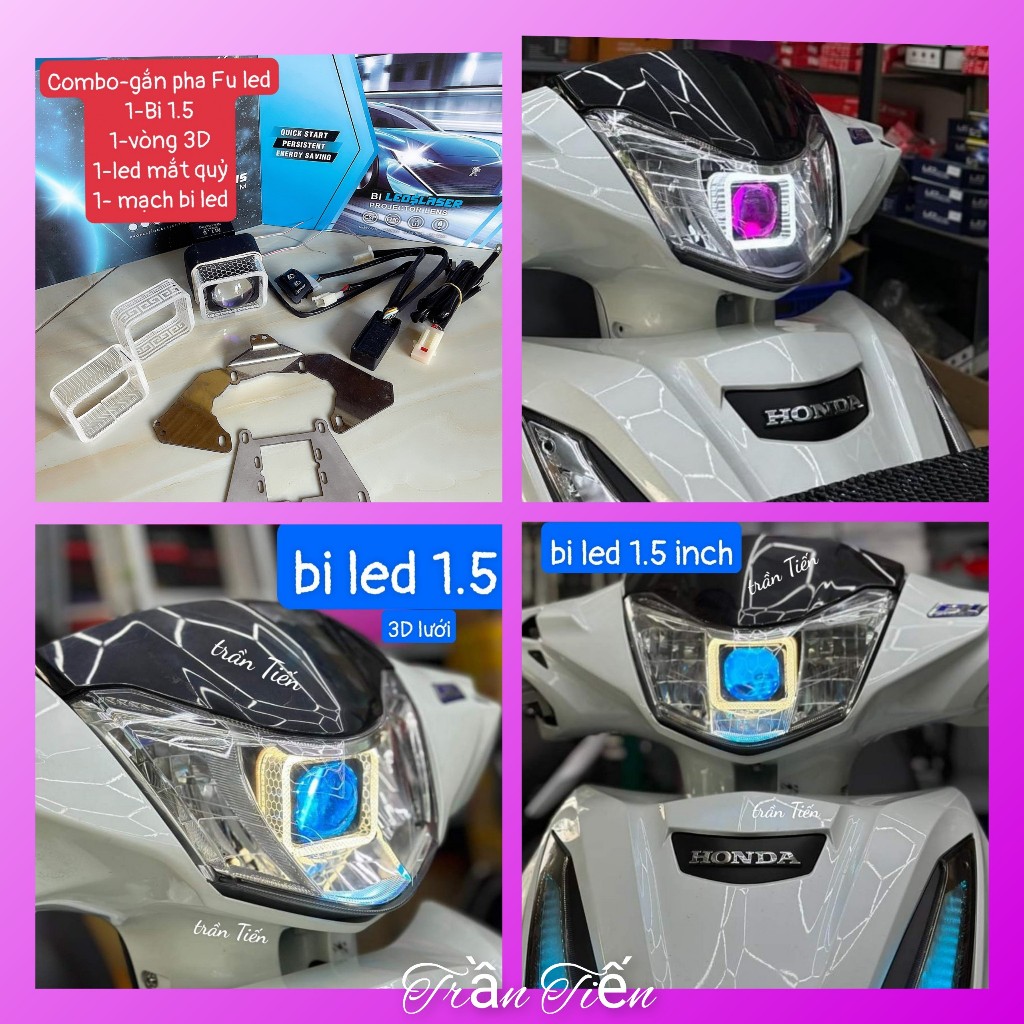 Đèn Bi Cầu Bi Led MA-MT1.5 gắn Fu led | Shopee Việt Nam