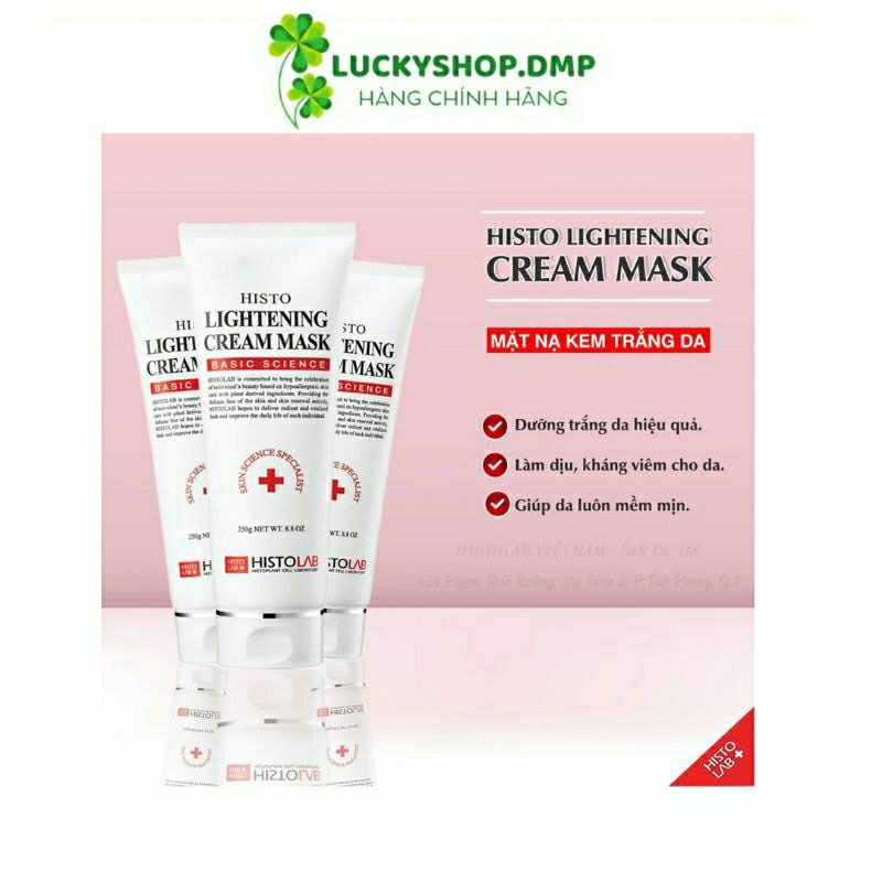 Mặt nạ ủ trắng Histolab Lightening Cream Mask(Hàng công ty) | Shopee ...