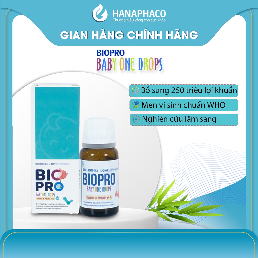 Men vi sinh trẻ em nhỏ giọt Biopro Baby one Drops - Giải pháp cho trẻ ...