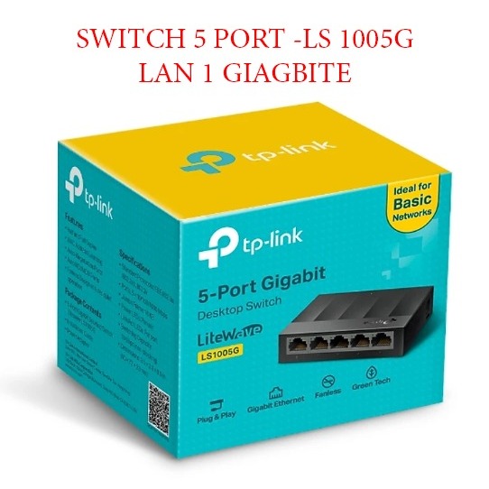 HUB 5 PORT TP-LINK LAN 1G LS1005G | Shopee Việt Nam