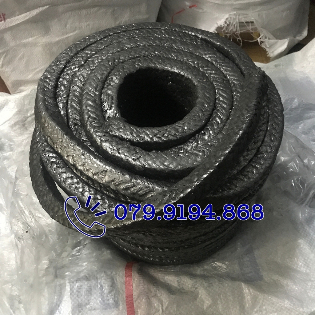 Dây Amiang tẩm chì, Sợi amiang phủ chì chịu nhiệt đủ kích thước 1kg ...