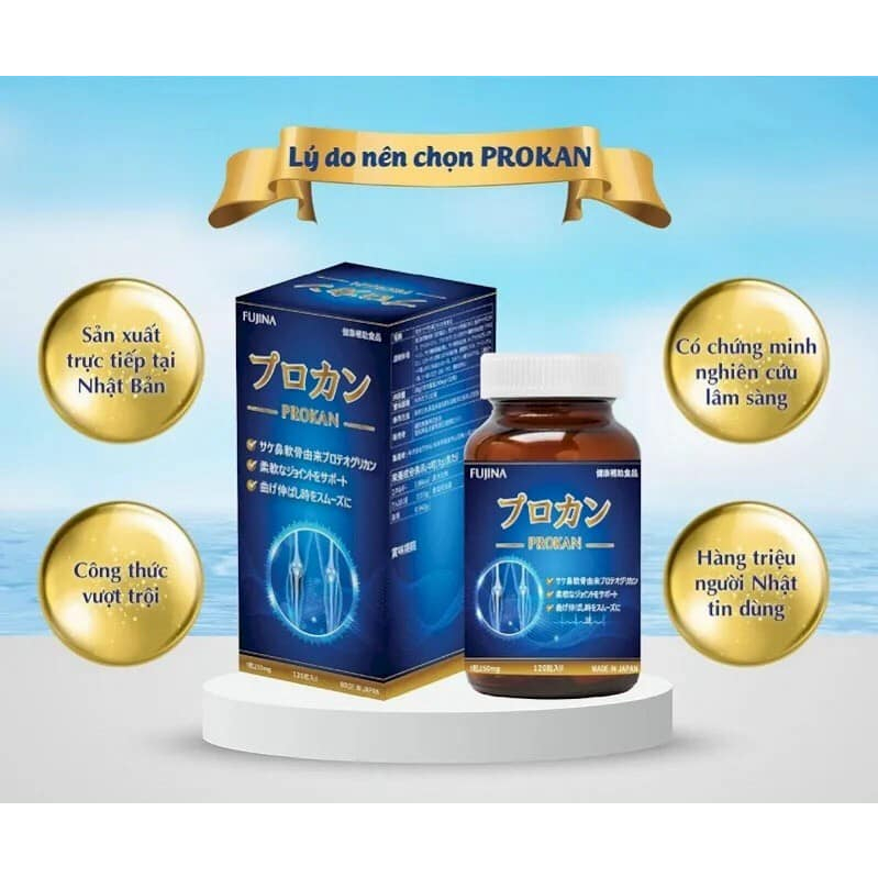 Viên uống hỗ trợ xương khớp Fujina Prokan Nhật Bản | Shopee Việt Nam