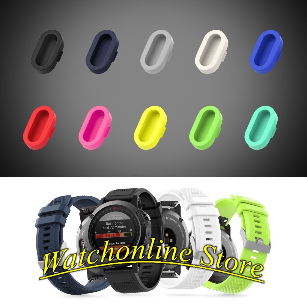 Nút bịt cổng sạc bằng silicone cho đồng hồ Garmin Fenix 5/5S/5X ...
