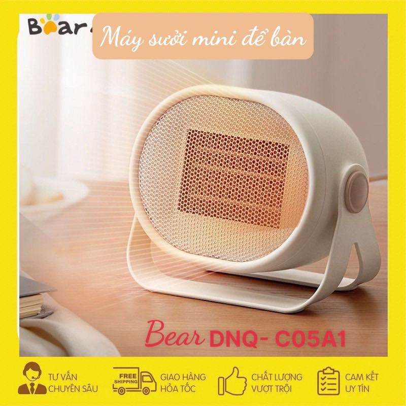 Máy sưởi mini Bear DNQ-C05A1 công suất 500W tiết kiệm năng lượng nhỏ gọn tiện dụng | Shopee Việt Nam