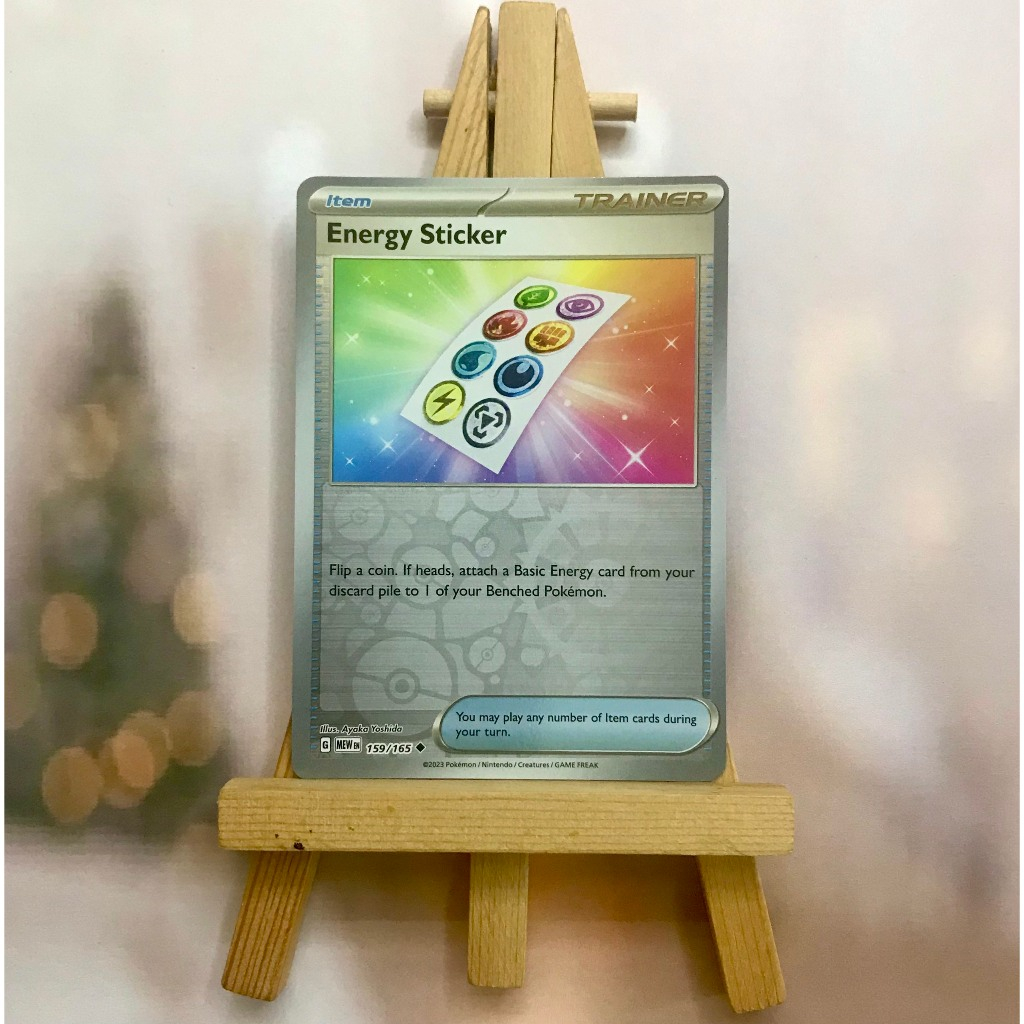 Thẻ hình Pokemon Energy Sticker 159/165 - Lá bài Scarlet & Violet 151 ...