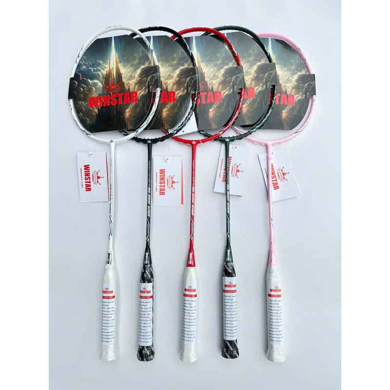 Vợt cầu lông Winstar Blade 600 căng max 13kg( căng sẵn cước 11kg+ tặng ...