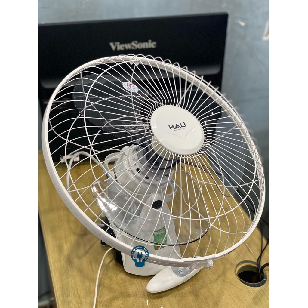 Quạt trần đảo HALI DA16 trắng, điều khiển remote, công suất 47W (cánh ...