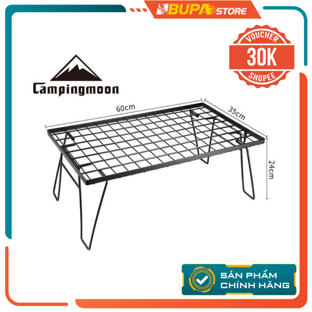 Kệ Để Đồ Dã Ngoại 1 tầng Campingmoon T-230 chính hãng, Bàn gấp gọn campingmoon 2 tầng T-230 ...