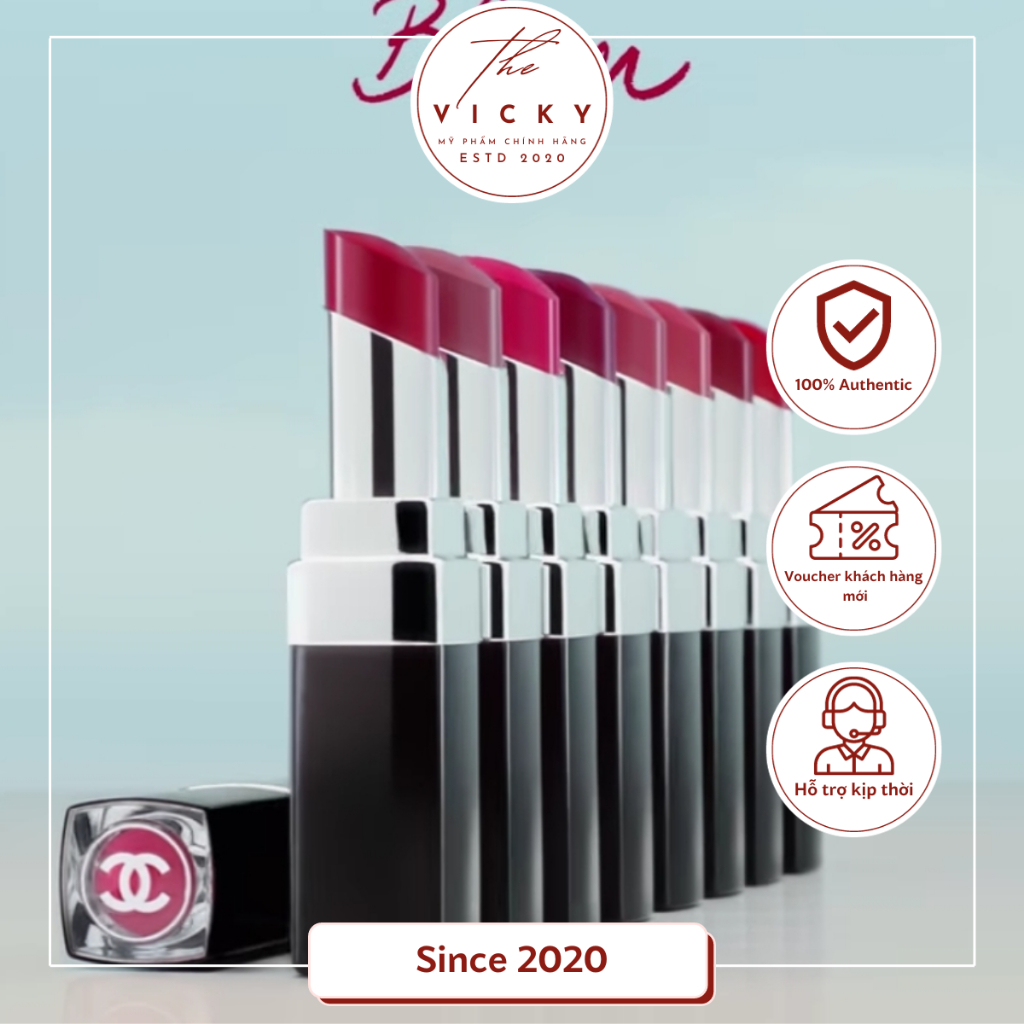 Son dưỡng có màu Chanel Rogue Coco Bloom thỏi 3g 4 màu 140, 146, 138 ...