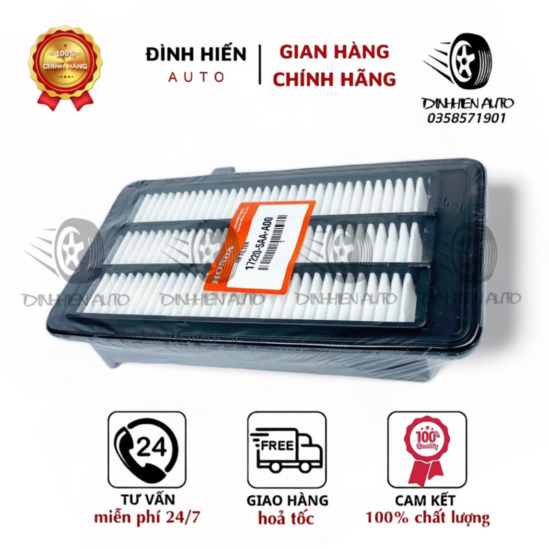 Lọc gió động cơ, máy xe Honda CRV 1.5 (2018-2021), Civic 1.5 (2016-2021 ...