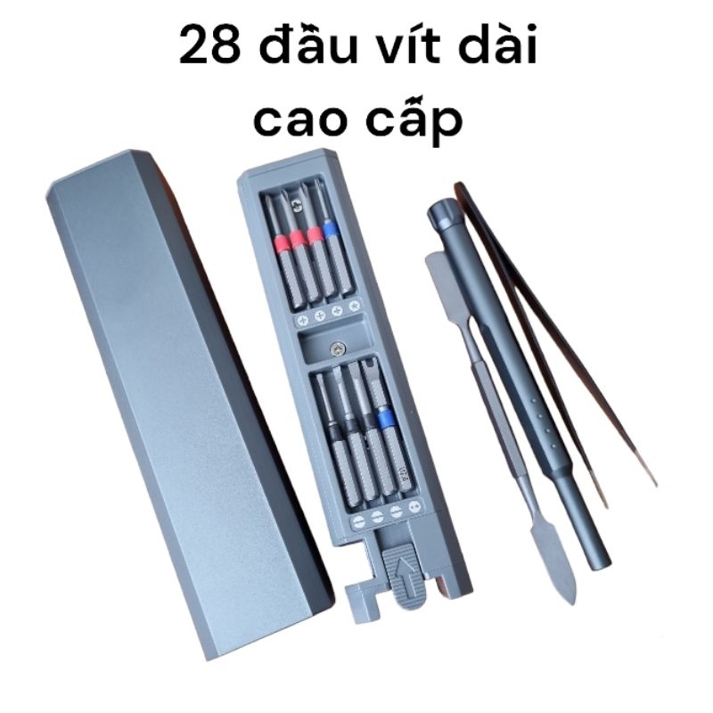Tua vít đa năng cao cấp đầu vít dài chất lượng, tovit có lỗ nạp từ tính ...