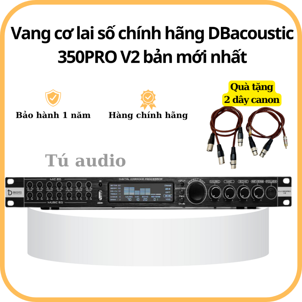 Vang cơ lai số dB Acoustic KM 350 Pro V2 Vertion 2- Hàng Chính Hãng, tặng 2 dây canon | Shopee ...